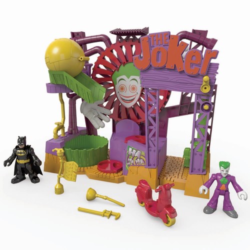 Buy Fisher Price - Imaginext DC Super Friends: Joker Laff Factory at ...