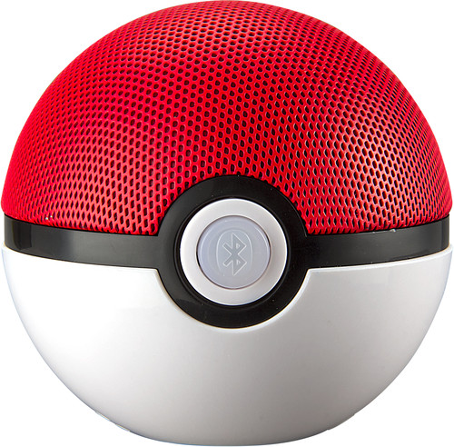 Buy Pokemon PI-B67PK.FMV6 Pokeball Bluetooth Speaker Red White at ...